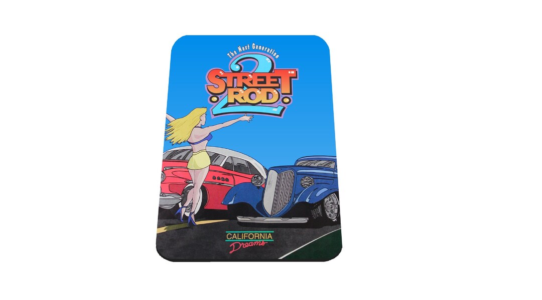 Street Rod 2 - Retro Amiga Game - Mousemat | Mousepad - 3 Sizes ...