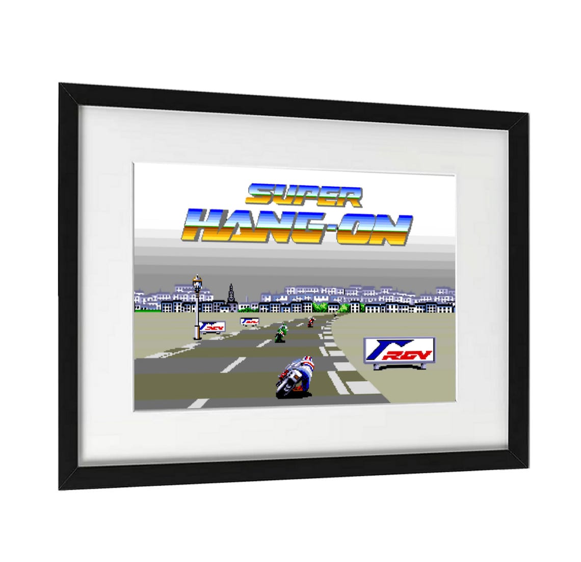 Amiga Retro Gaming Poster, Super Hang-on. A3 Size Print (16.5x11.7in ...