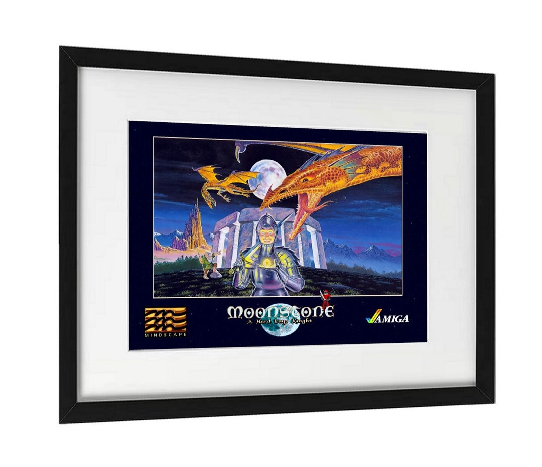 Moonstone Amiga Game Poster A3 Size 16.5x11.7in Print. - Etsy