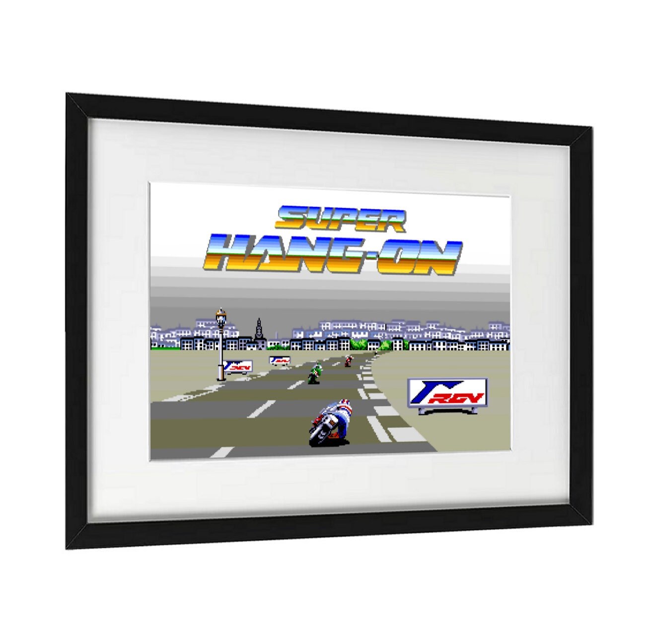 Amiga Retro Gaming Poster Super Hang-on. A3 Size Print | Etsy