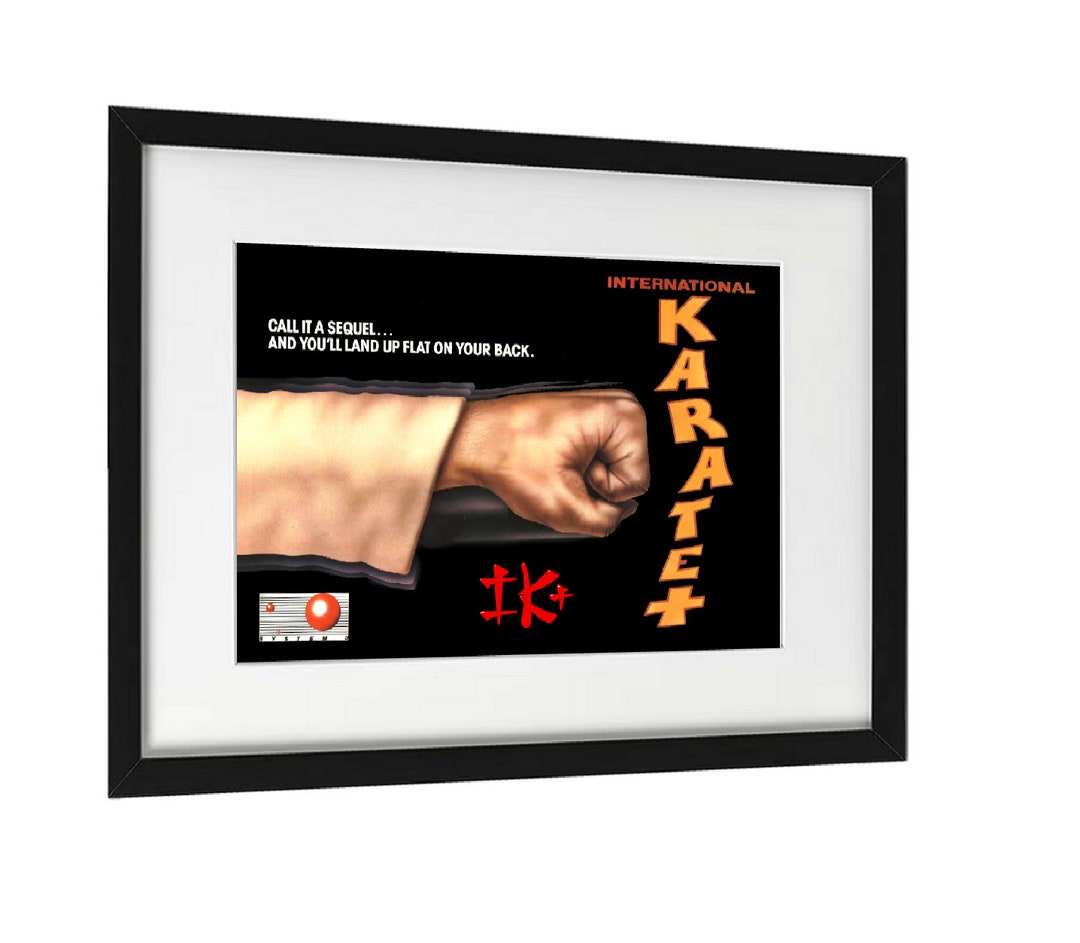 Retro Gaming Poster IK+. A3 Size (16.5x11.7in). Nostalgic Wall Art for ...