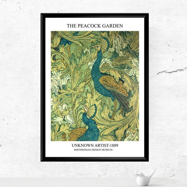 Art Deco Peacock - Etsy