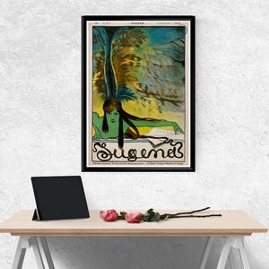 Set of 6 Vintage Jugend Theater and Ballet Posters, Art Nouveau ...