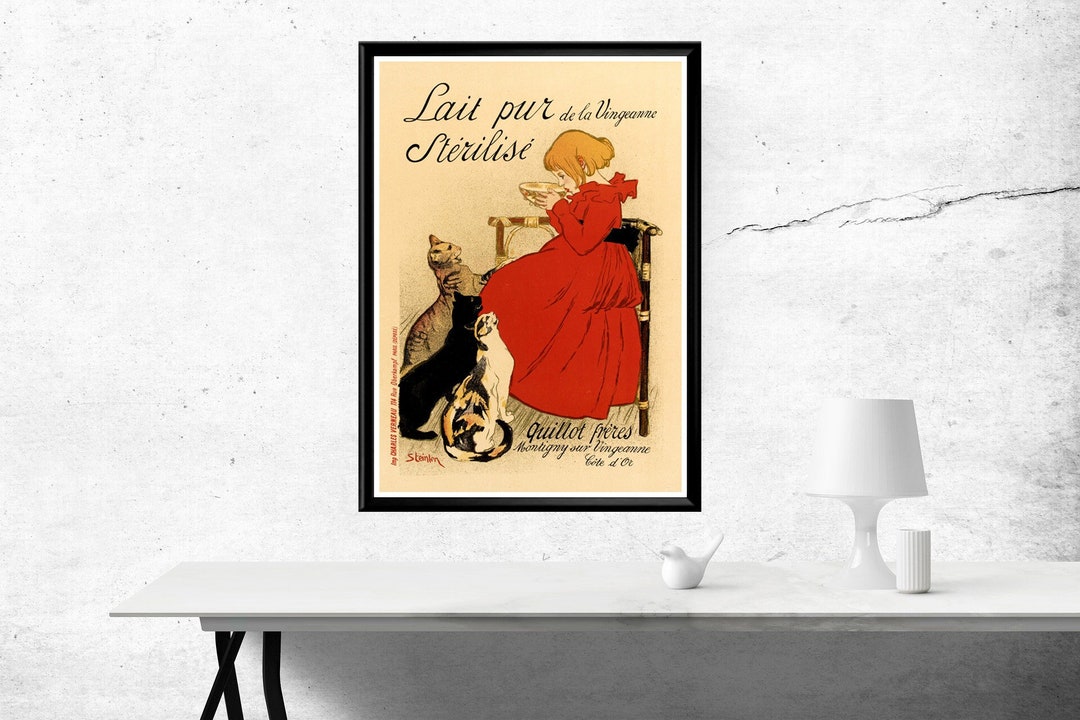 Food and Drink Print Advertising and Promotion Poster Vintage French ...