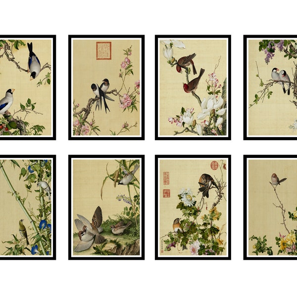 Chinese Birds - Etsy