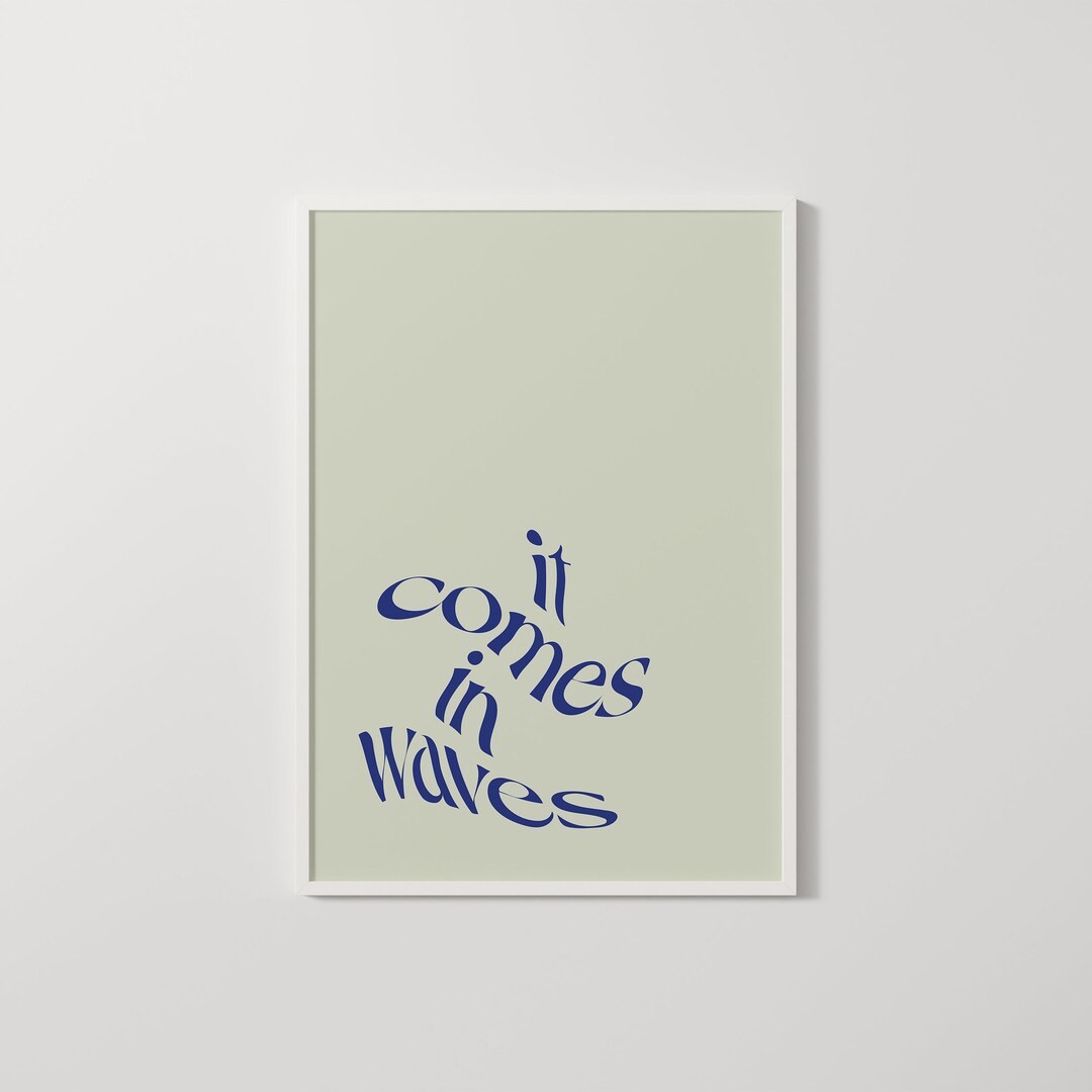 Motivational Artful Art, Typography Art, Quote Print, Travel Poster ...