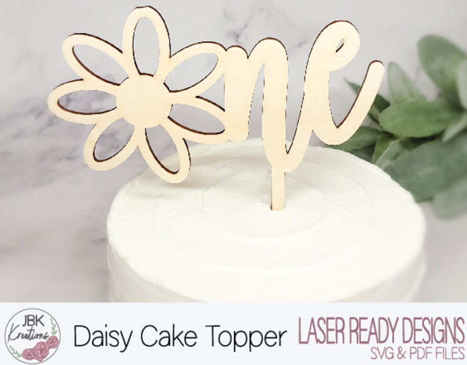 One Daisy Cake Topper, First Birthday Decor, First Birthday Daisy Theme ...