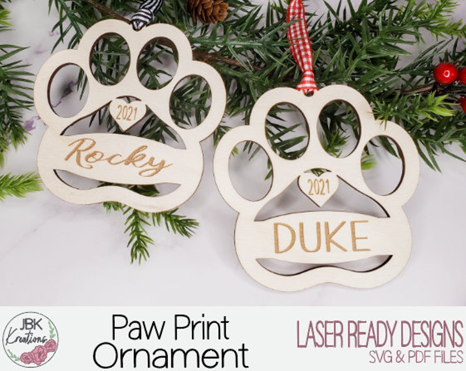 Paw Print Ornament SVG Digital File Laser Cut File Etsy paw-print-ornament-svg-digital-file-laser-cut-file-etsy