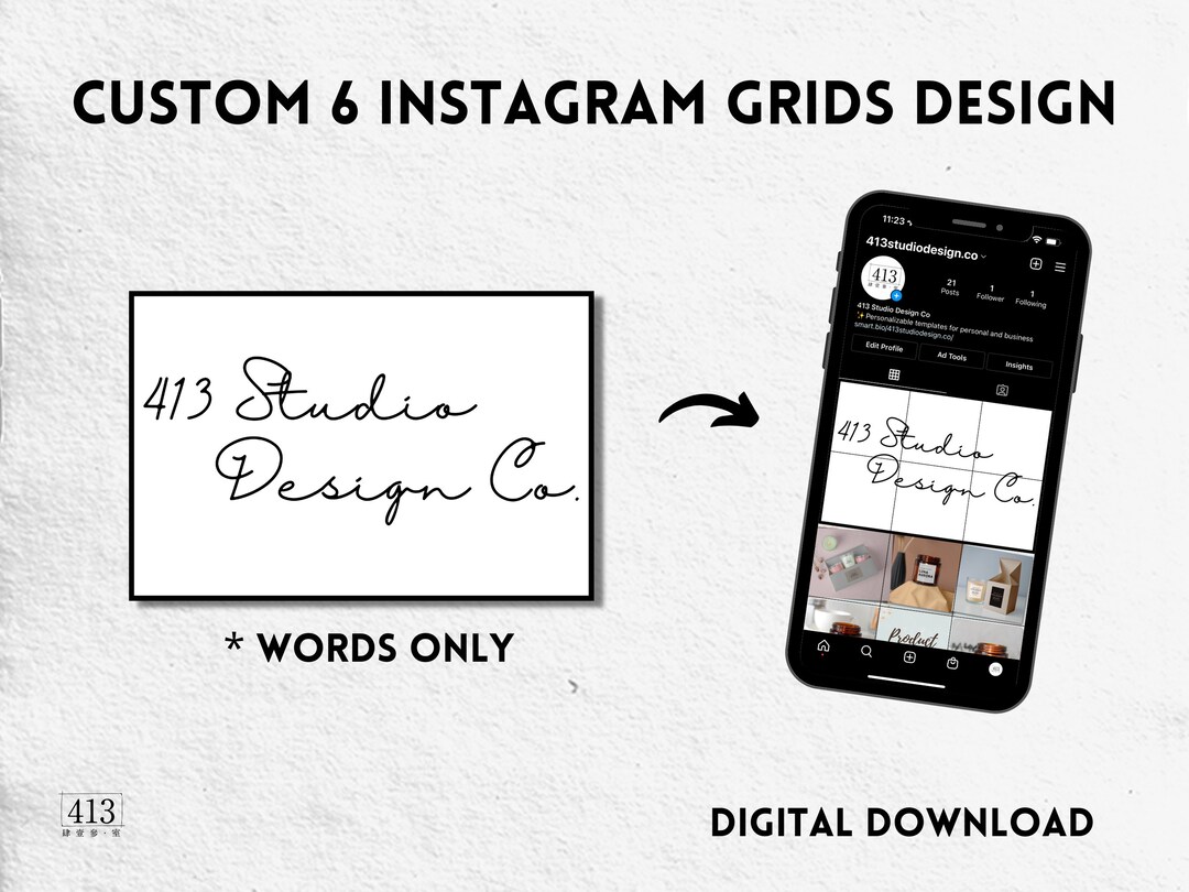 Instagram Puzzle Grids Custom-made Design, Social Media Engagement, IG ...