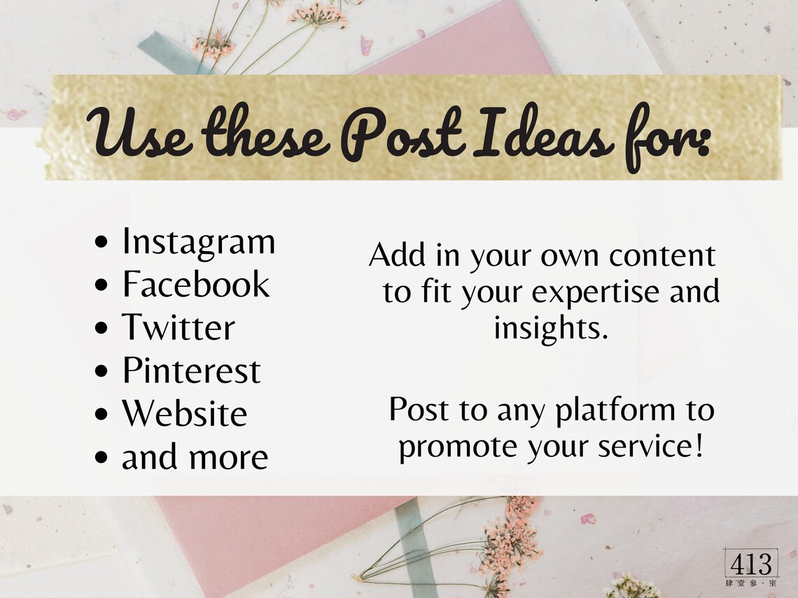 100 Social Media Post Ideas for Therapists, Instagram Ideas for ...