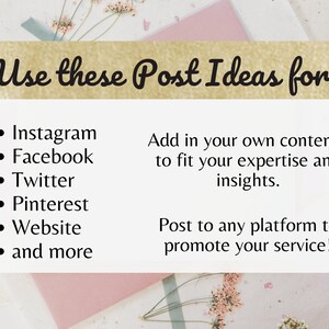 100 Social Media Post Ideas for Therapists, Instagram Ideas for ...