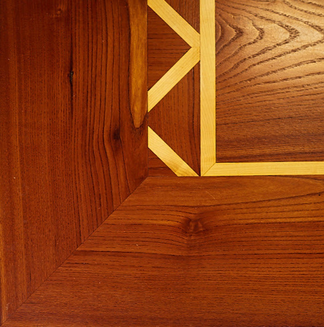 Bald Cypress and Inlaid Birch Table Top 38 x 29 | Etsy