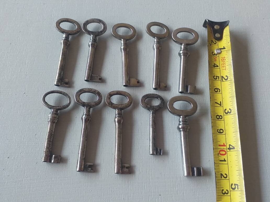 10 Vintage Small Keys Original Vintage Keys Not Modern Reproduction - Etsy