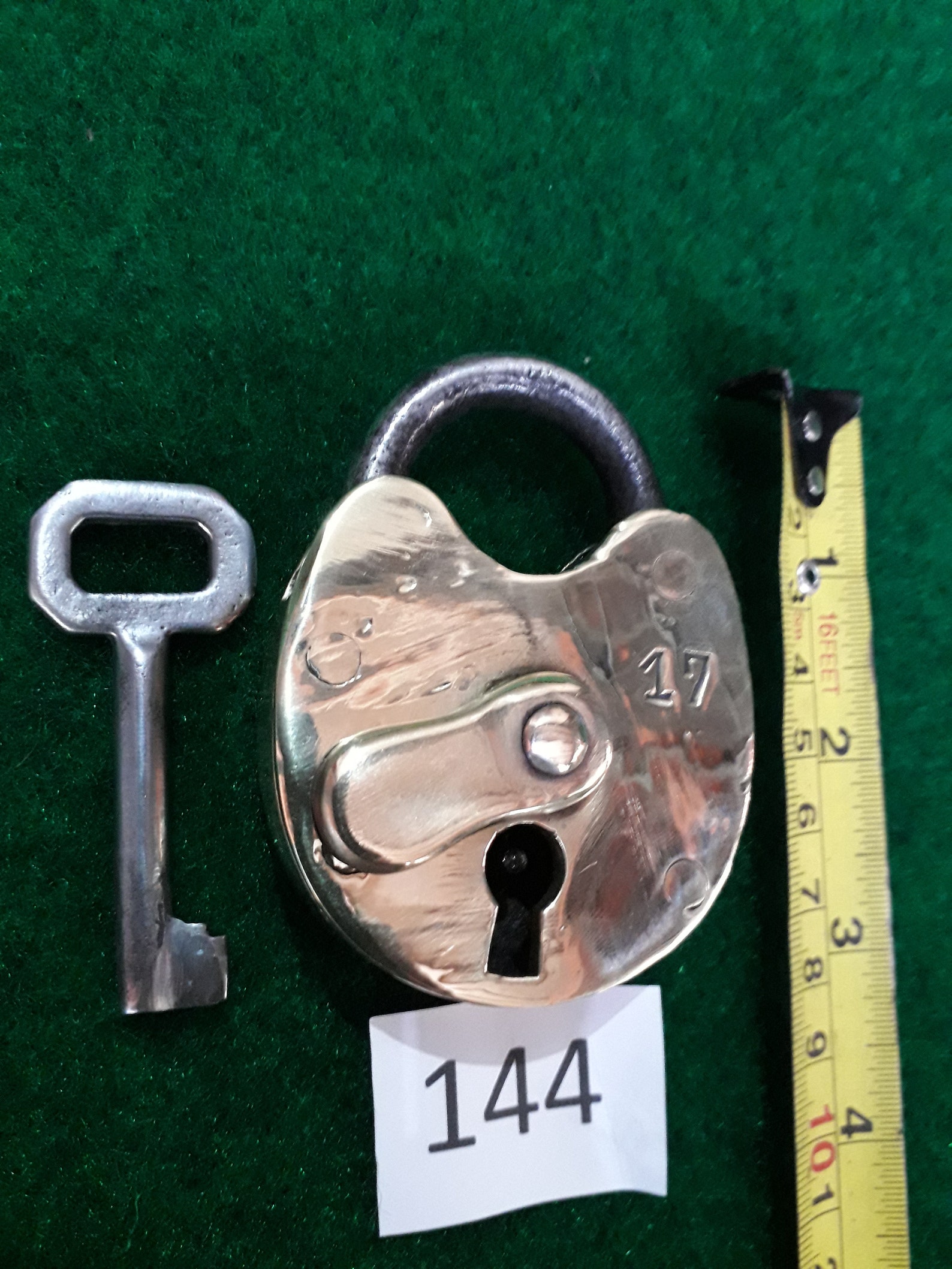 Vintage Brass Padlock Railway Padlock Railroad - Etsy