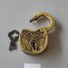 Vintage Brass Padlock Made by Slaymaker USA Early 1900s - Etsy