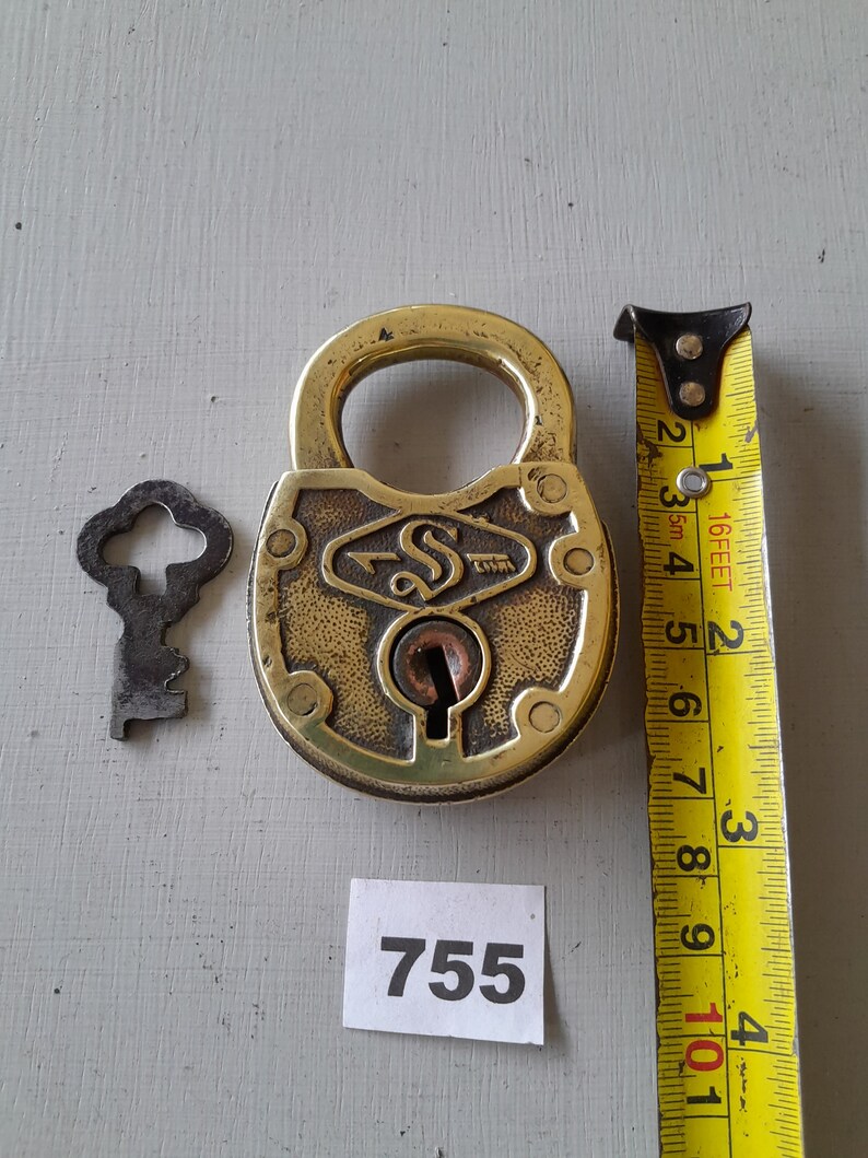 Vintage Brass Padlock Made by Slaymaker USA Early 1900s - Etsy