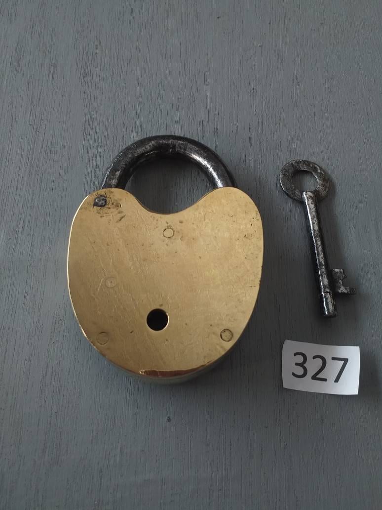 Vintage Brass Padlock Very Large Made in Germany by LIE SON - Etsy