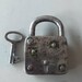 Vintage Steel German Padlock Made by Sicherungen 2 Touren in Working ...