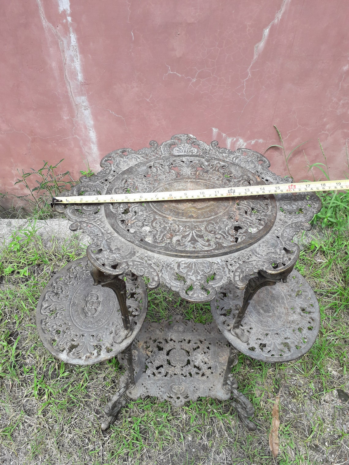 Vintage Cast Iron Plant Pot Stand Jardiniere Stand Victorian - Etsy