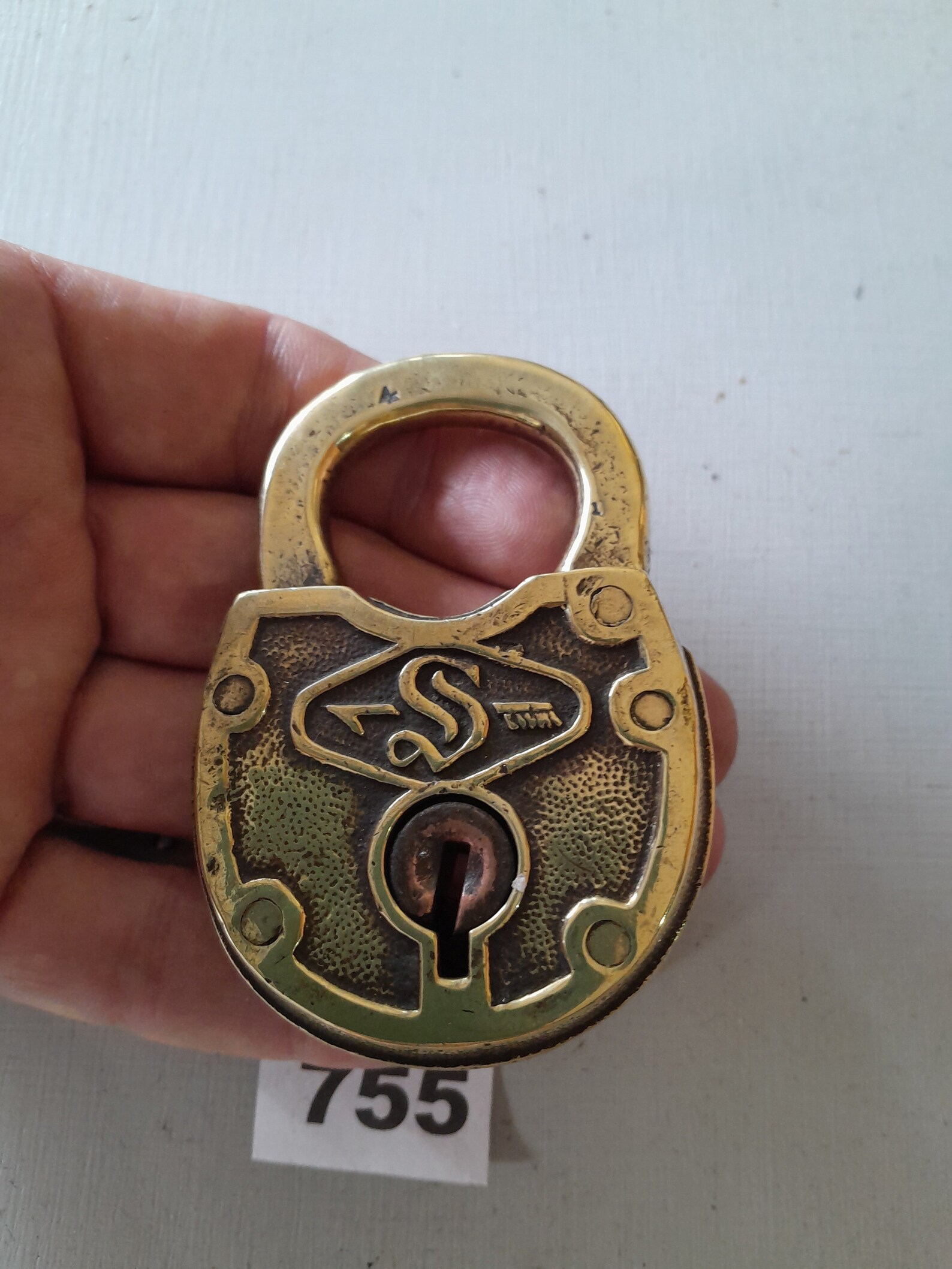 Vintage Brass Padlock Made by Slaymaker USA Early 1900s - Etsy