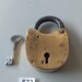 Vintage Large Brass Padlock Marked N.I.S Netherlands Indies - Etsy