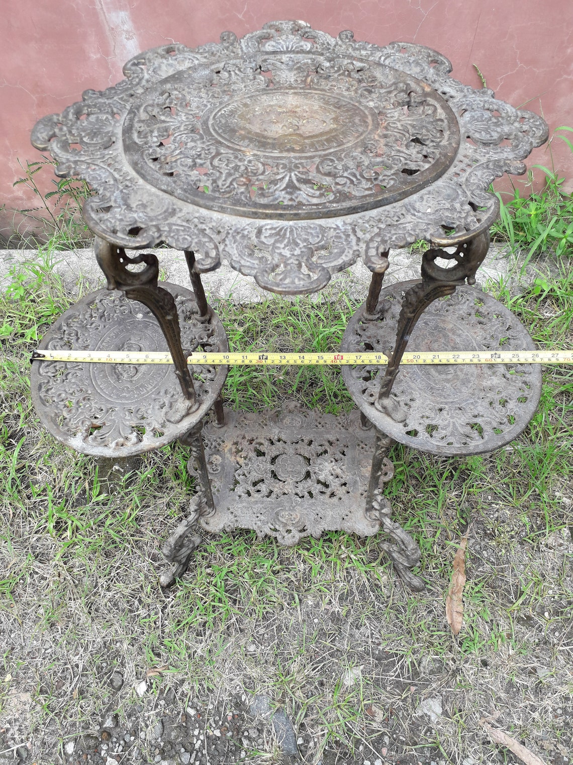 Vintage Cast Iron Plant Pot Stand Jardiniere Stand Victorian - Etsy