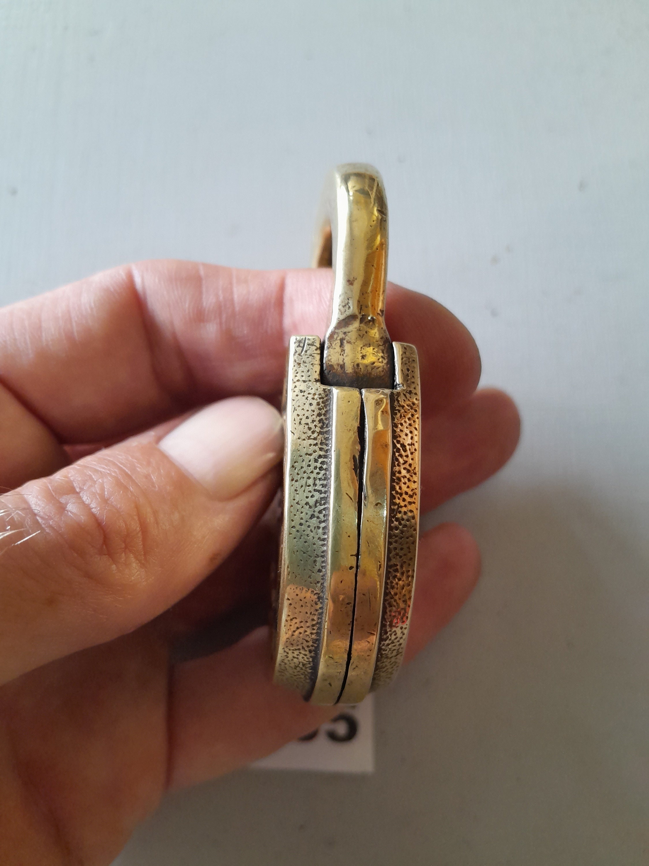 Vintage Brass Padlock Made by Slaymaker USA Early 1900s - Etsy