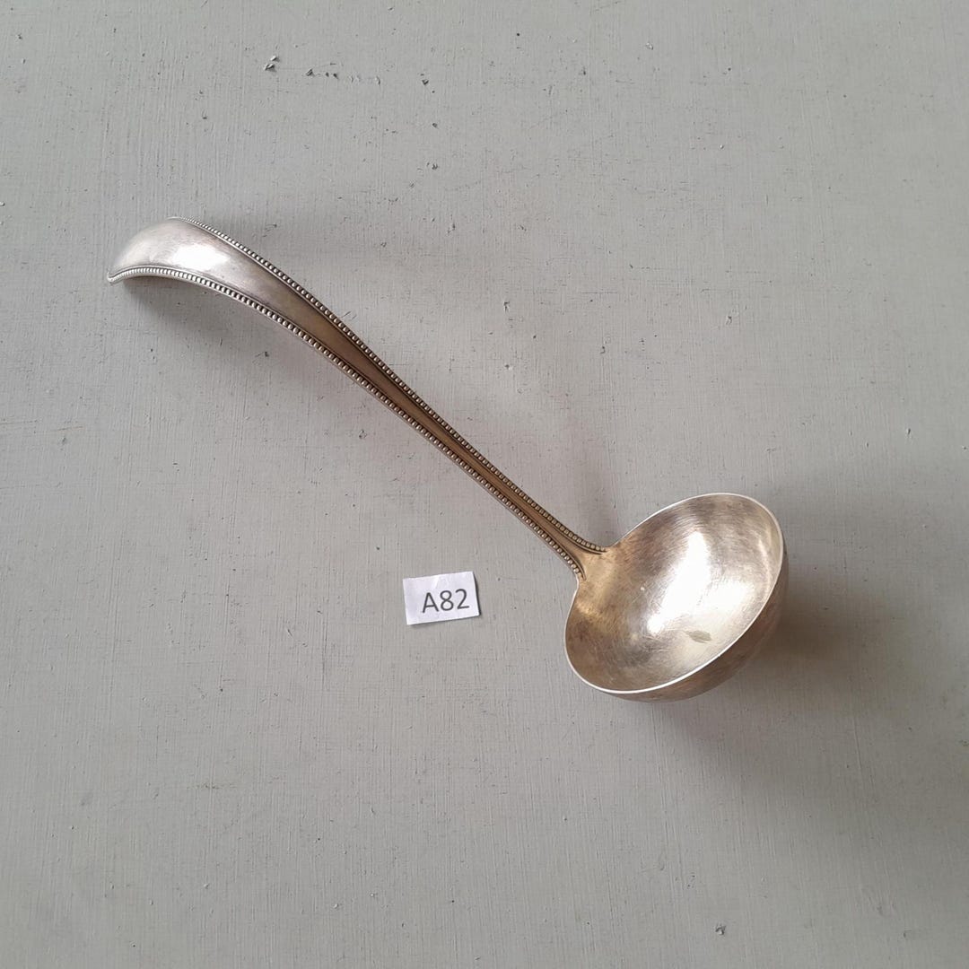 Vintage Dutch Gero 90 Silver Plated Large Ladle 1920s - Etsy
