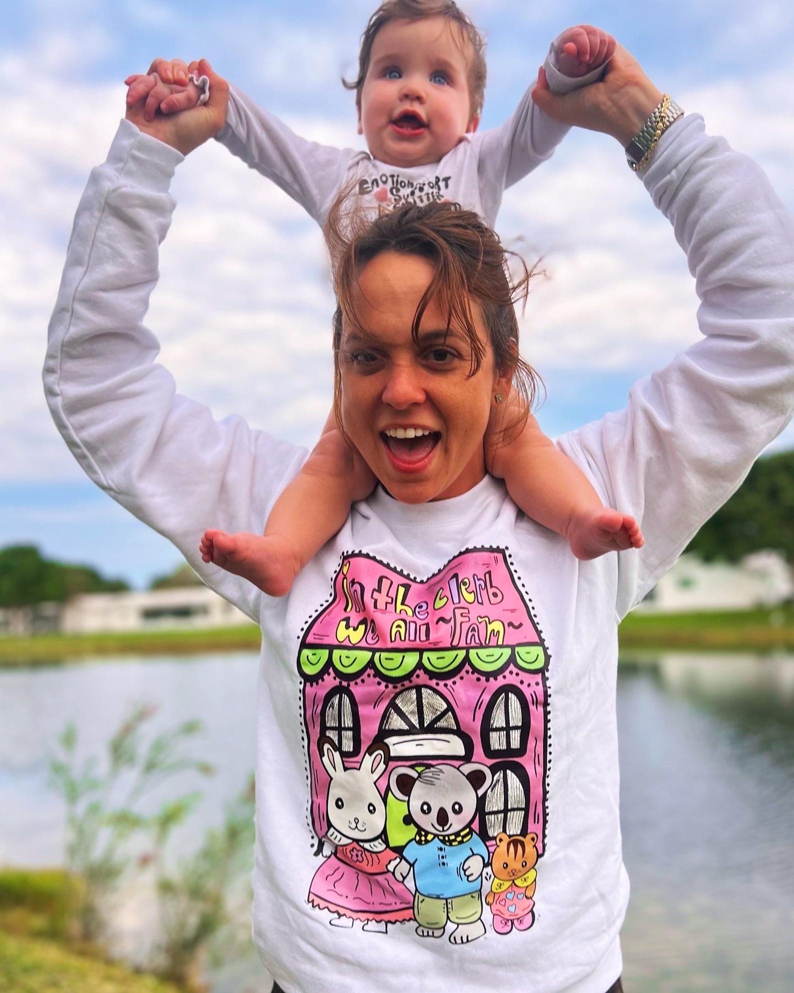 Unisex Calico Critter Sweatshirt, in the Club We All Fam Merch, Plush ...