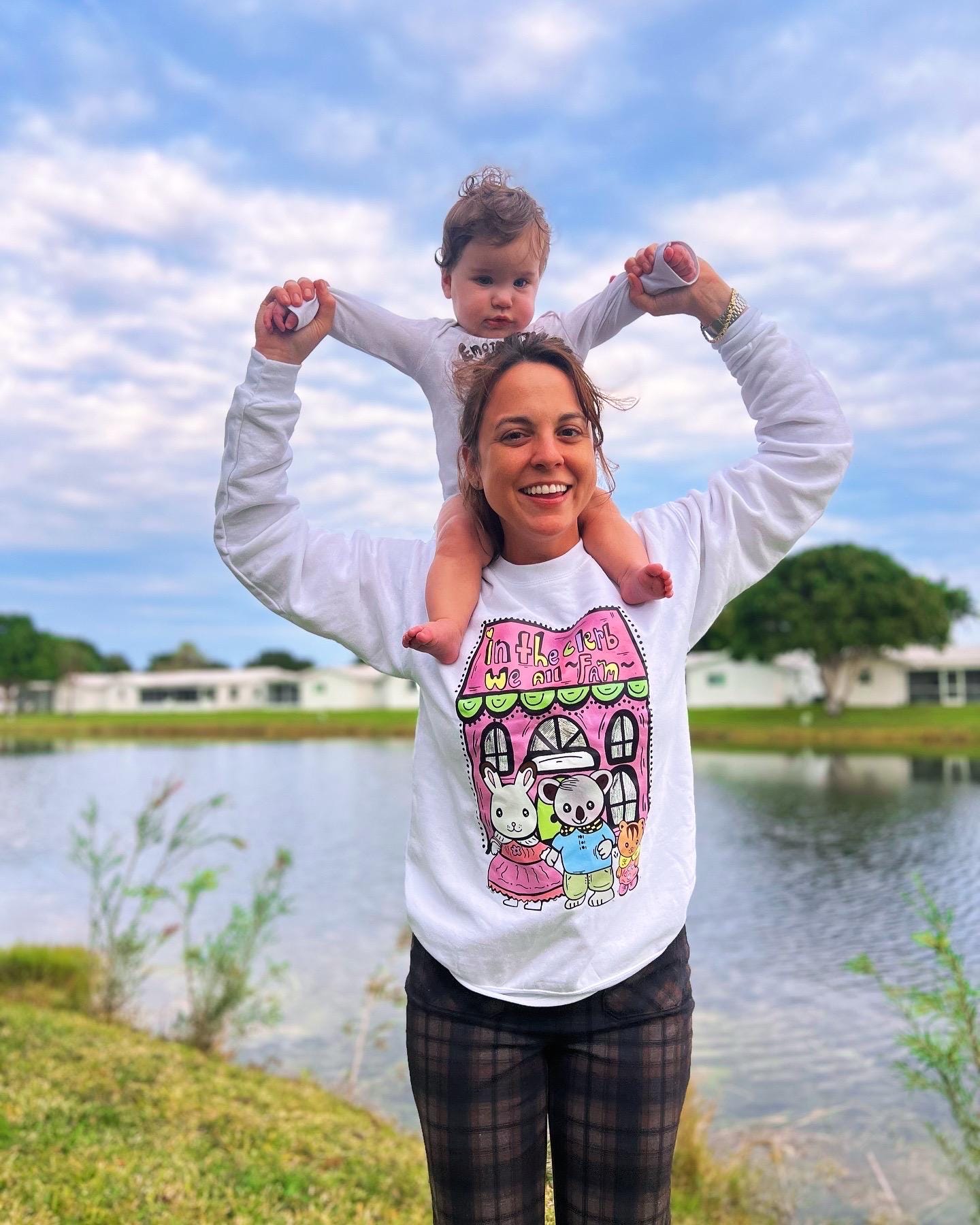 Unisex Calico Critter Sweatshirt, in the Club We All Fam Merch, Plush ...