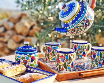 Ceramic Tea Set - Etsy