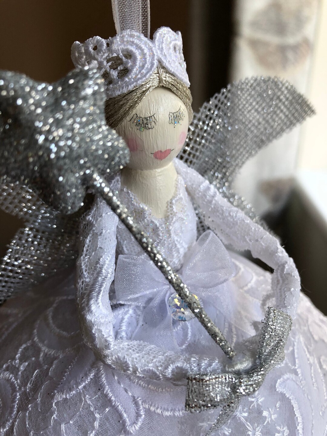 The Snow Queen, Fairy Ornament. - Etsy