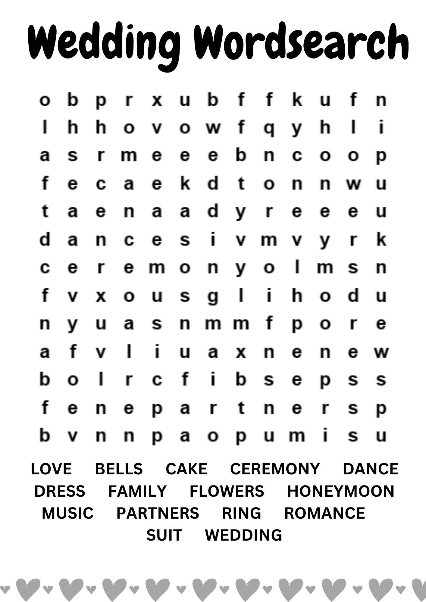 DIGITAL & PRINTABLE Children's Activity Pack Wedding Activity Sheets ...