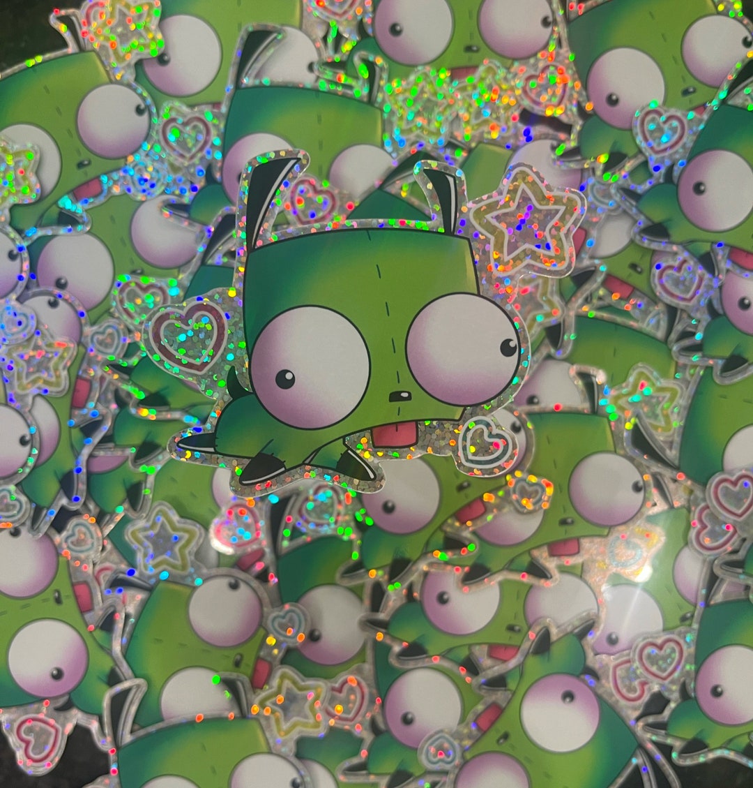 Gir Glitter Sticker - Etsy