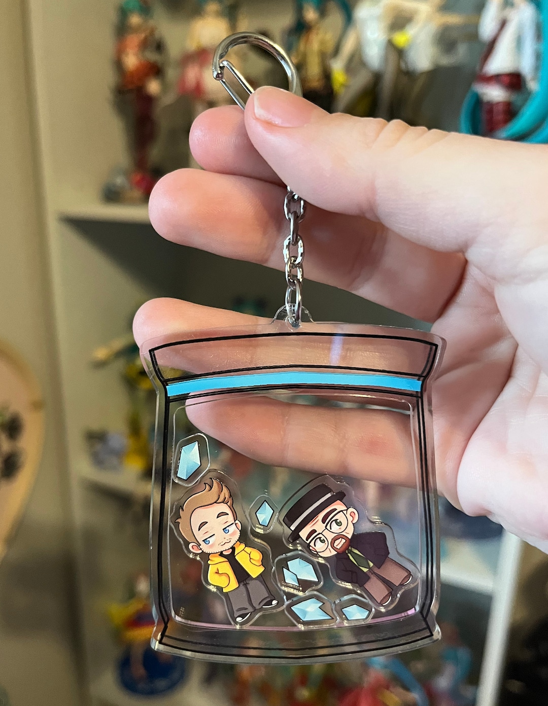 Breaking Bag Shaker Keychain 2.0 - Etsy