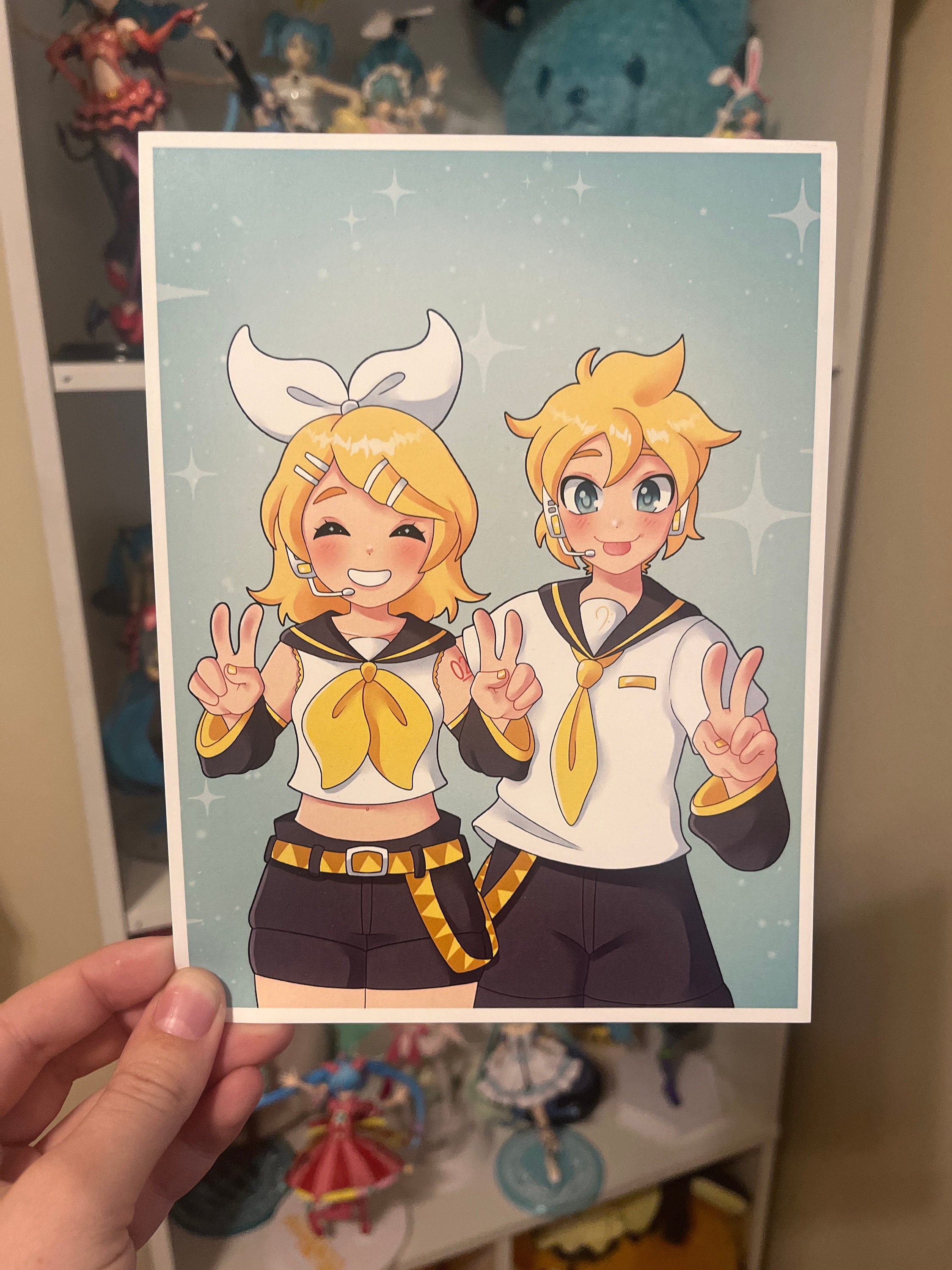 Rin and Len Print - Etsy