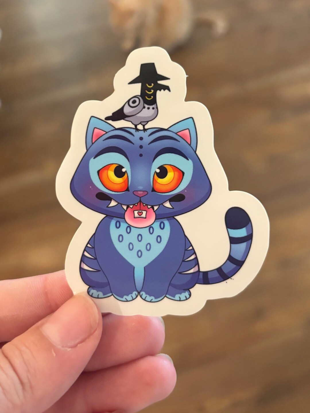 K-pop Demon Hunters Depry Cat Sticker - Etsy