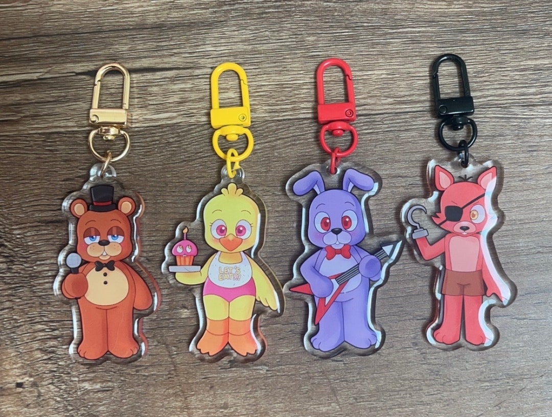 FNAF Keychains - Etsy