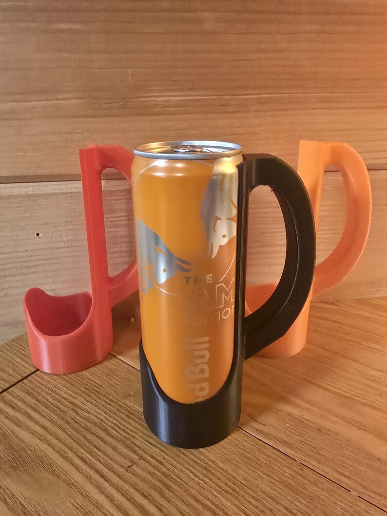 Redbull Holder With Handle - Etsy