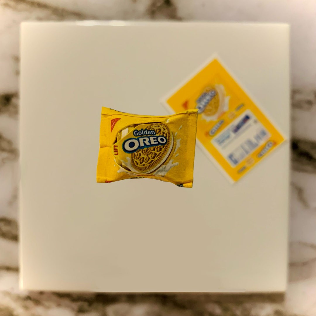 1/12 Scale Food Golden Oreo Printable Template Digital Box - Etsy