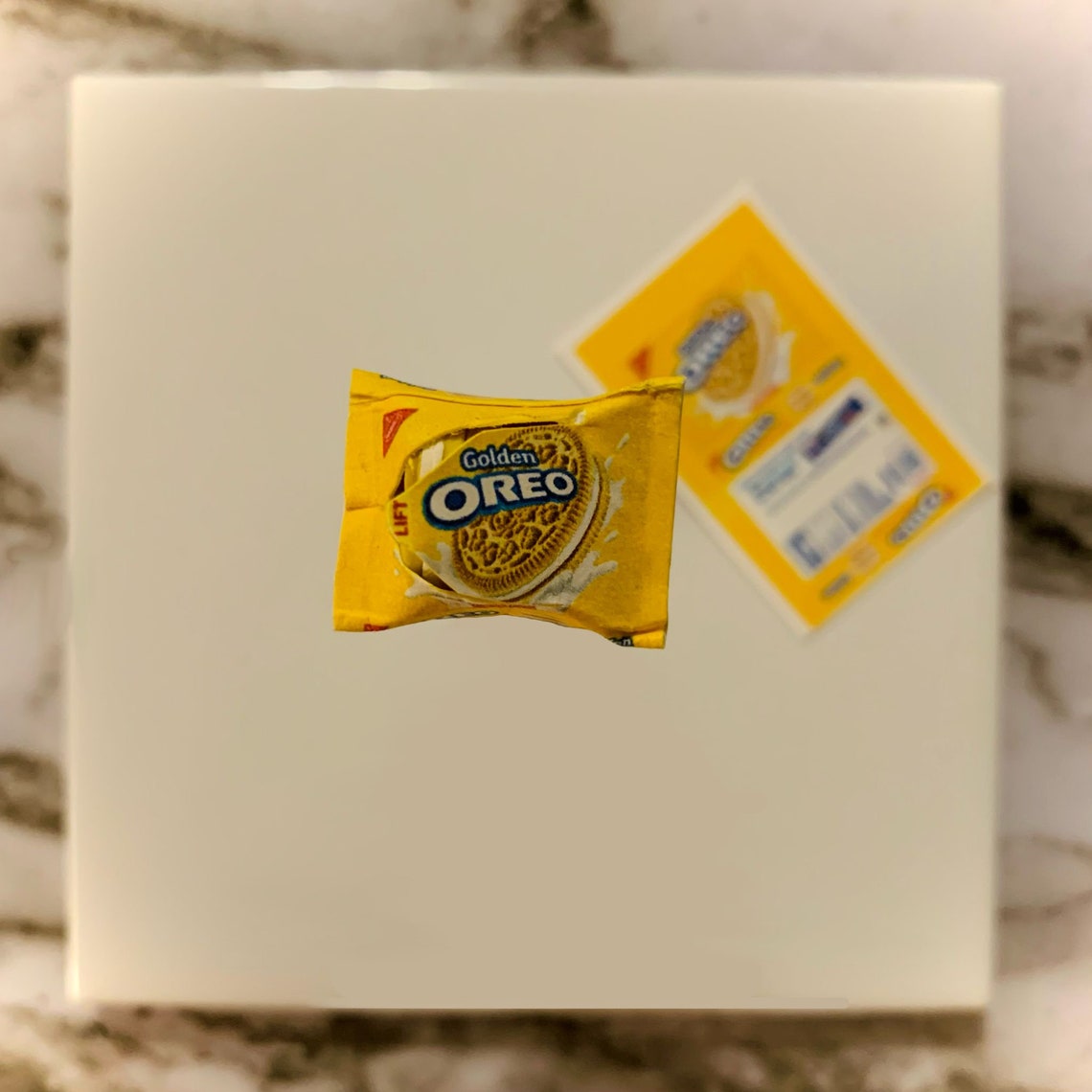 1/12 Scale Food Golden Oreo Printable Template Digital Box - Etsy