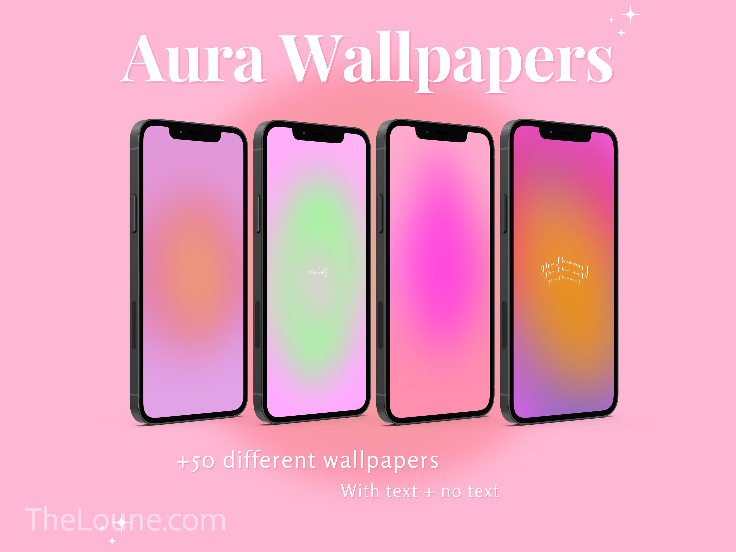 Aura Gradient Wallpapers for iPhone Digital Phone - Etsy