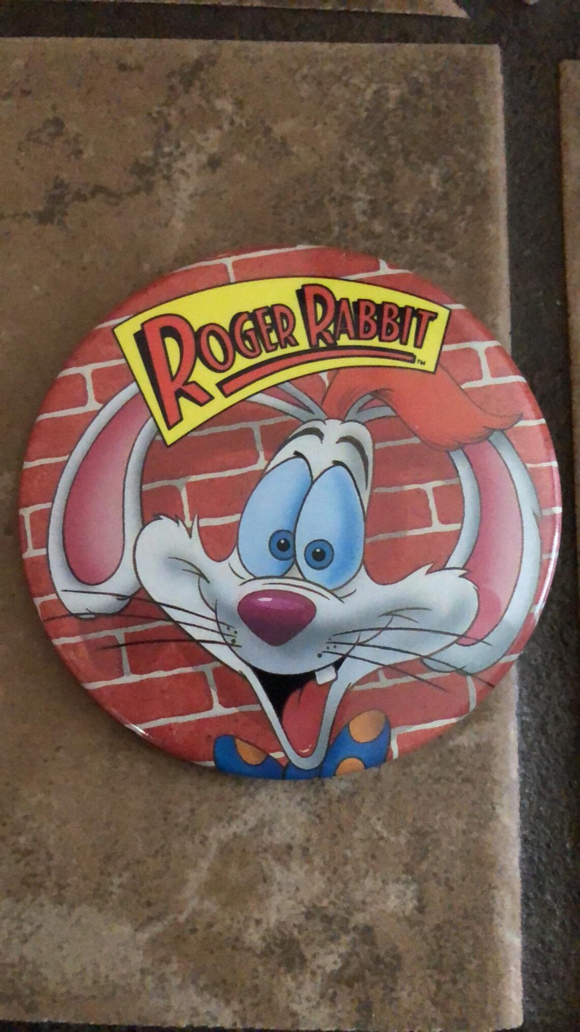 Vintage 1987 Disney/amblin Roger Rabbit Pin - Etsy