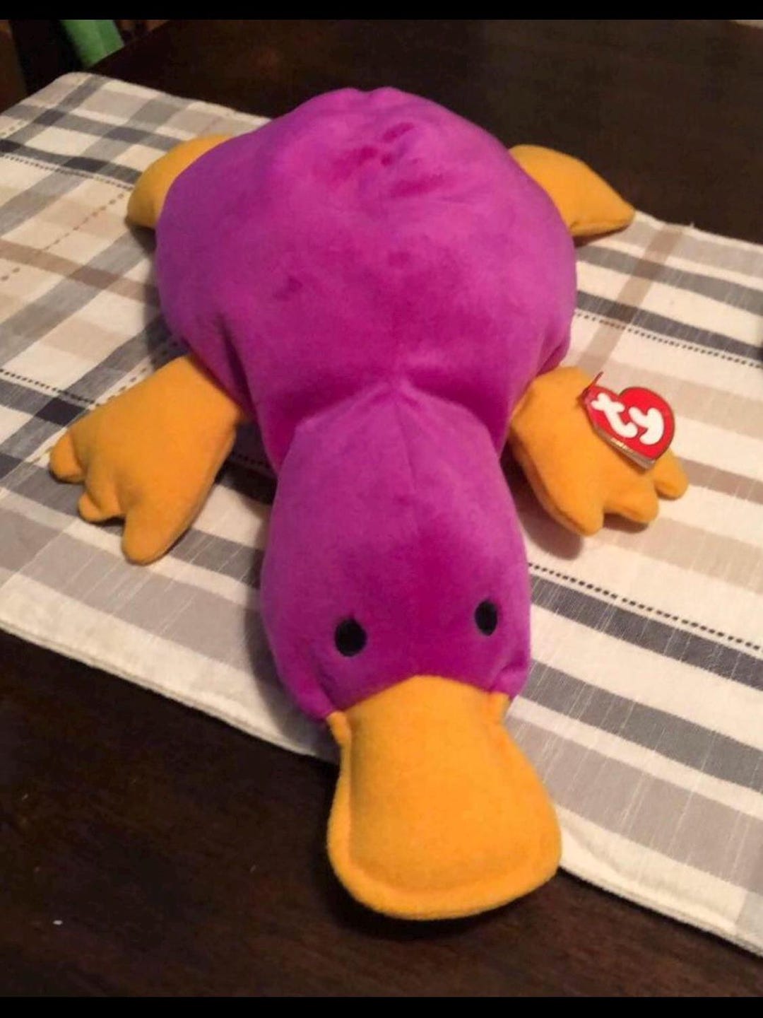 Ty Pillow Pal: Paddles the Platypus 1998 - Etsy