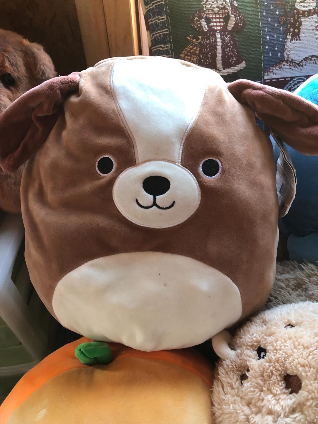 Squishmallows Bernie the Saint Bernard 8" Stuffed Animal - Etsy