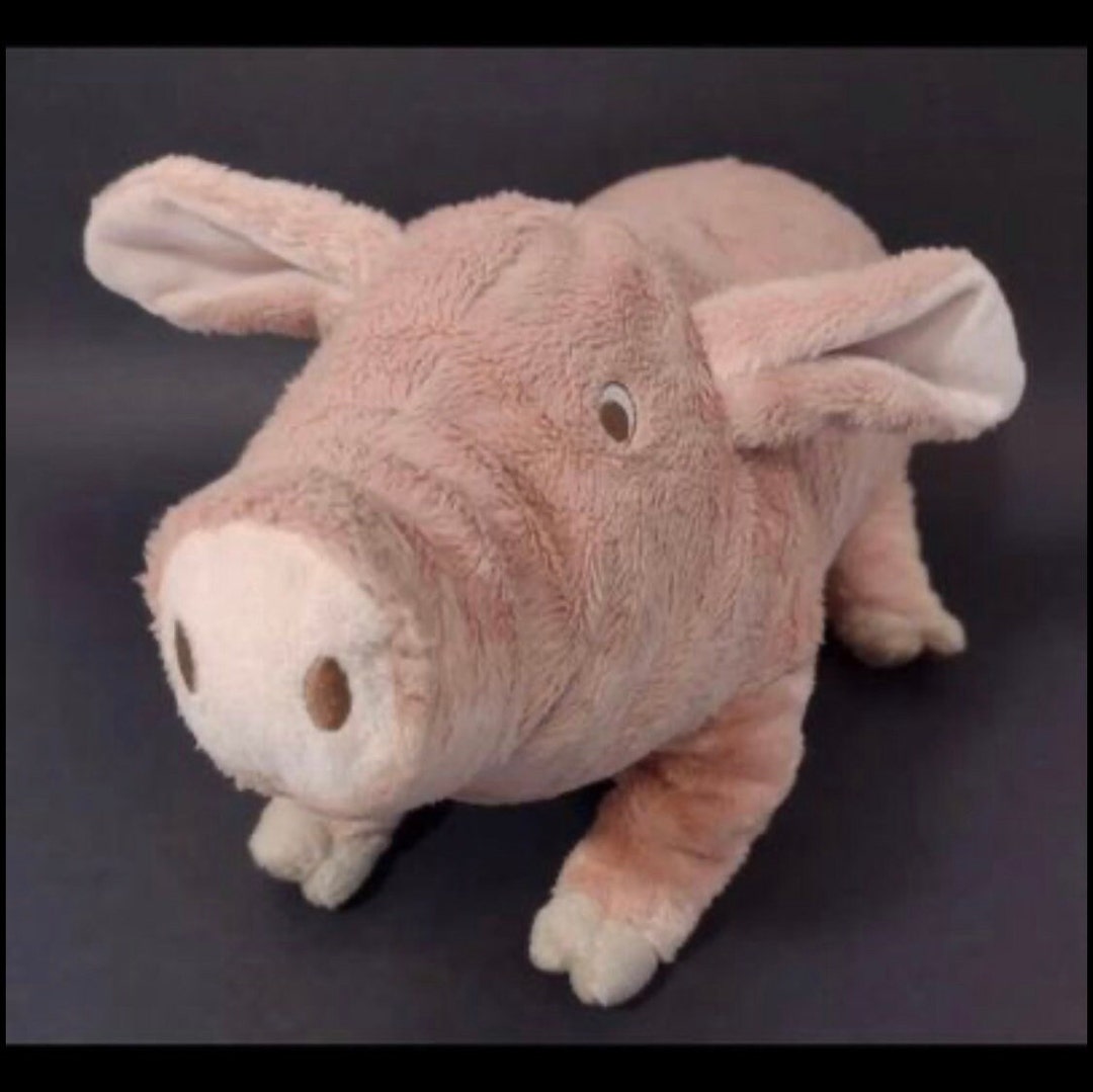 IKEA Knorrig Pig Plush Farm Animal Pink Piglet 14 - Etsy