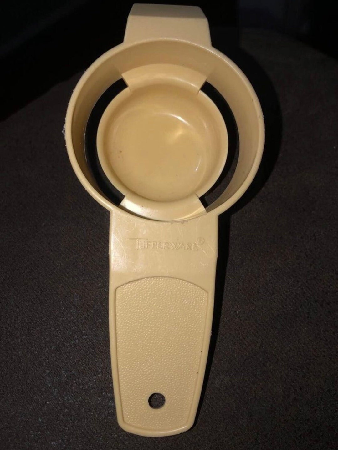 Vintage Tupperware Egg Separator - Yellow Kitchen Gadget - 1970s - Etsy