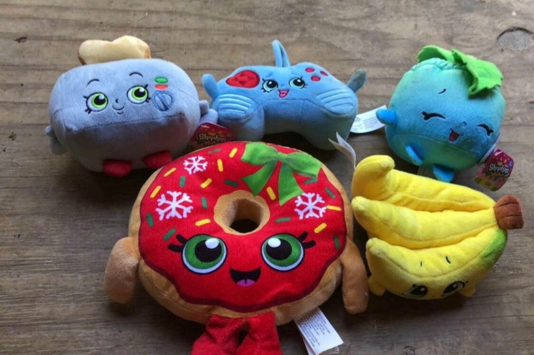 Shopkin Plushes Set of 5 - Etsy