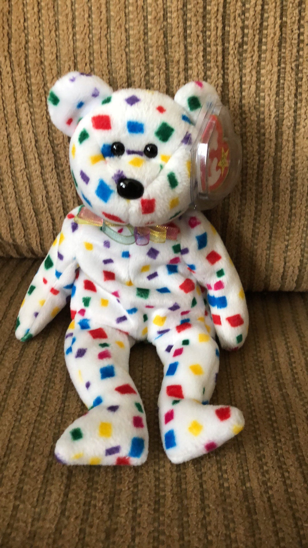 Ty Beanie Baby “ty2k” the Bear Plush! (8.5 Inch) - Etsy