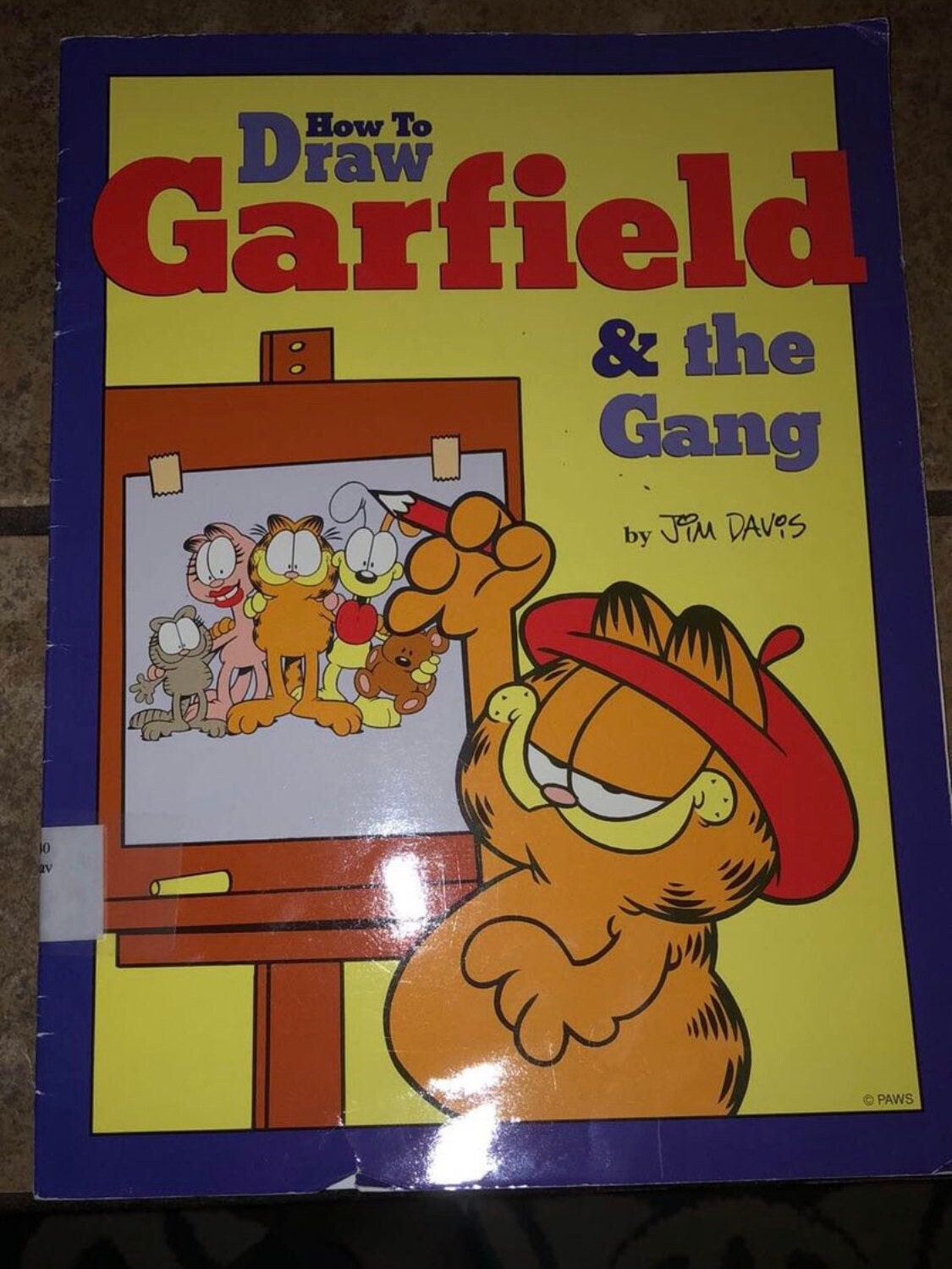 Vintage 1996 How to Draw Garfield & the Gang Book - Etsy